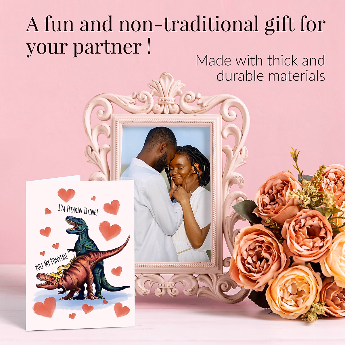 Funny Romantic Greeting Card for Him or Her | Great Naughty Gift for Happy Birthday, bday, Anniversary, Mothers day, Fathers day or Valentine's Day| from Wife, Husband, boyfriend, bf, gf or Girlfriend | 30th 40th 50th 60th 70th 80th 90th | 1st 2nd 3rd 4th