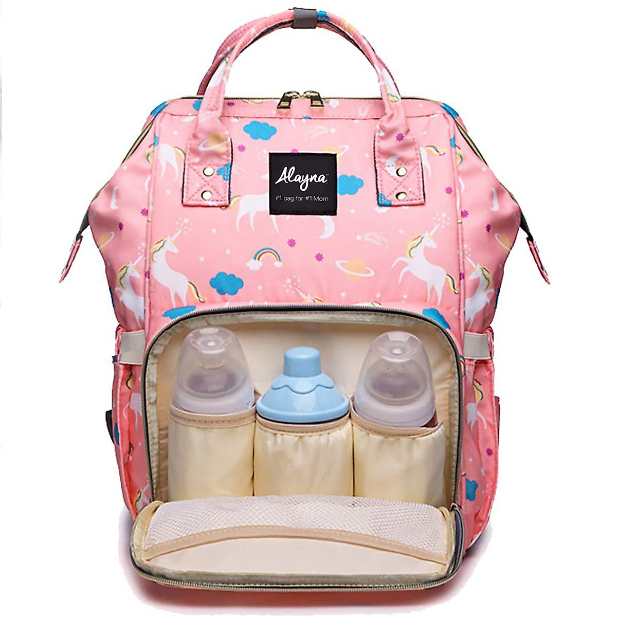 Diaper Bag Backpack Baby Bag Multifunctional Maternity Travel Changing Pack – Water Resistant Nappy Tote Large Diaper Organizer for Men and Women Baby Girl Boy Baby Care