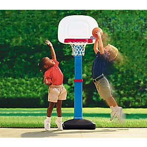 Little Tikes EasyScore Basketball Set Blue, 22" L x 23.75" W x 60" H