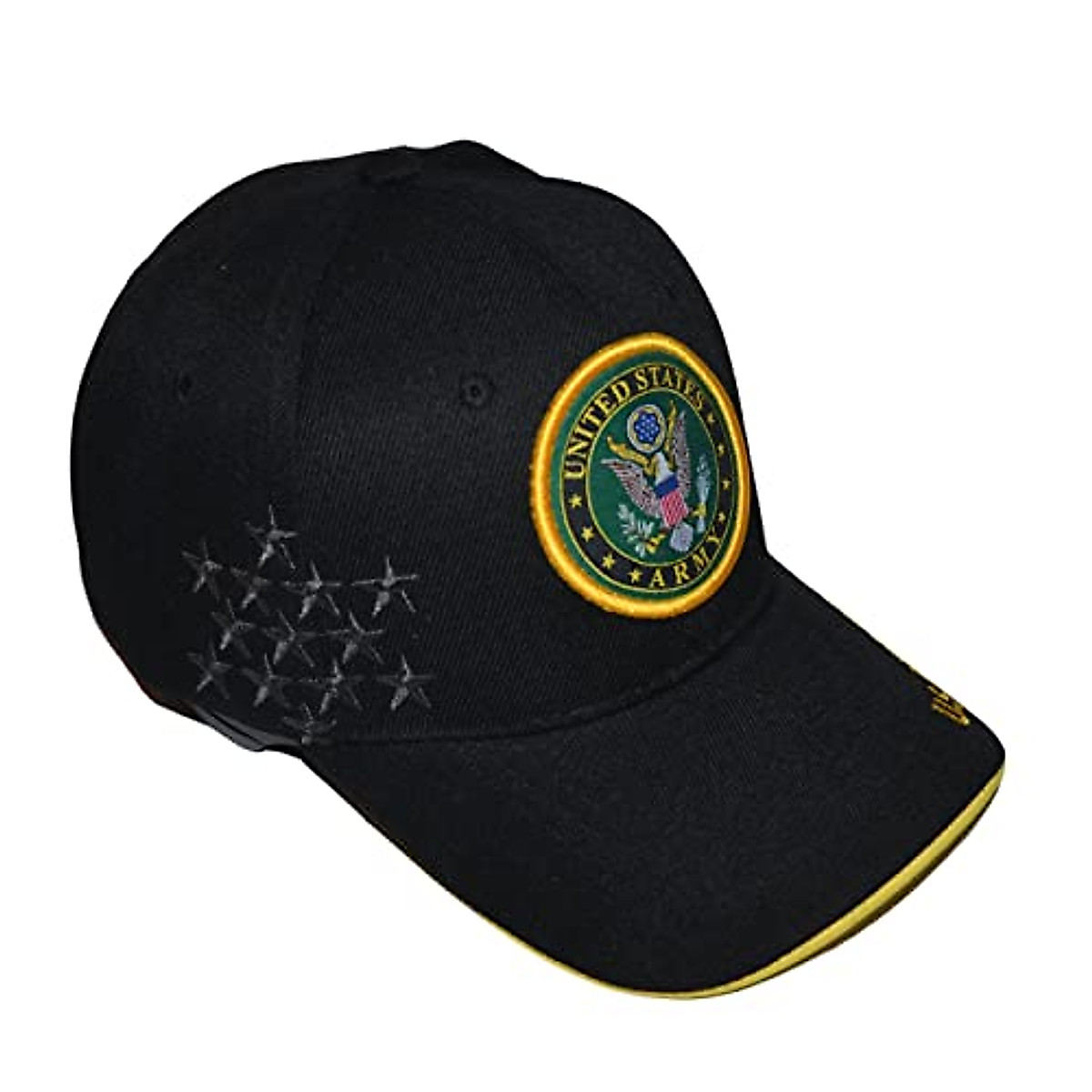 US Army Hat Official Licensed Military Cap, Embroidered Military Baseball Cap for Men and Women