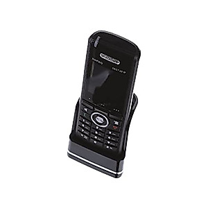 Snom M65 Professional DECT-Mobilteil (250 Stunden Standby, 2 Zoll 176 x 220 Pixel TFT, SW OTA-Upgrade, Vibrationsalarm, Gürtelclip, beleuchtete Tastatur), Schwarz, 00003969
