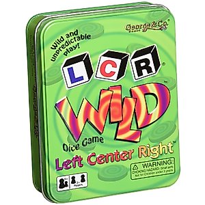 George and Company GEO0723 LCR (R) Wild Dice Game