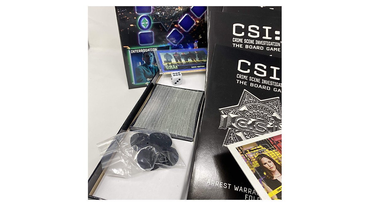 Solve Crimes with CSI: The Board Game - Ages 13+