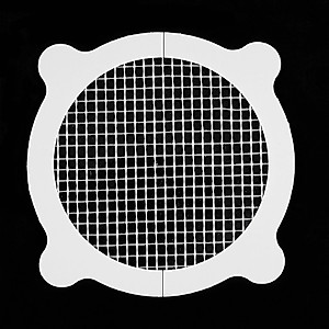 Generic 10 PCS Disposable Shower Drain Hair Catcher Mesh Stickers,Kitchen Sink Drain Strainer,Bathtub Hair Catcher for Drain,Sink Stopper,Bathtub Accessories,Bathroom Necessities (Four ears 3.9inch)