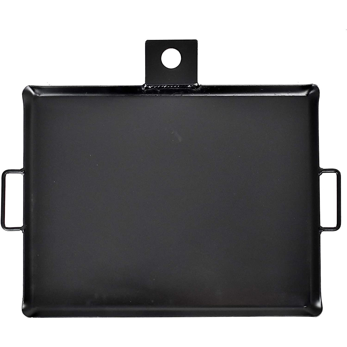 GameMaker Gravity Skillet & Pole | Open Fire Camping Griddle/Skillet Black | Skillet dimensions: 18.625” x 15.625”