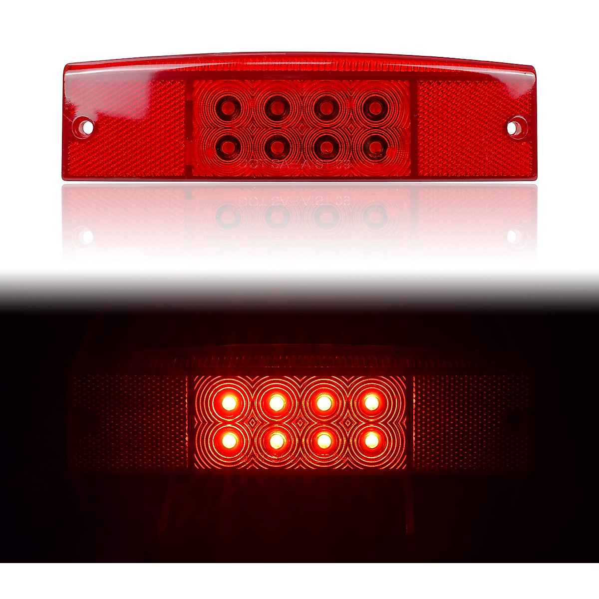 SAUTVS 1pcs Tail Light for Ranger 570, Red LED Rear Brake Stop Light for Polaris Ranger 400 500 570 800 EFI MIDSIZE Accessories (fit Left & Right Side, Replace #2411450)