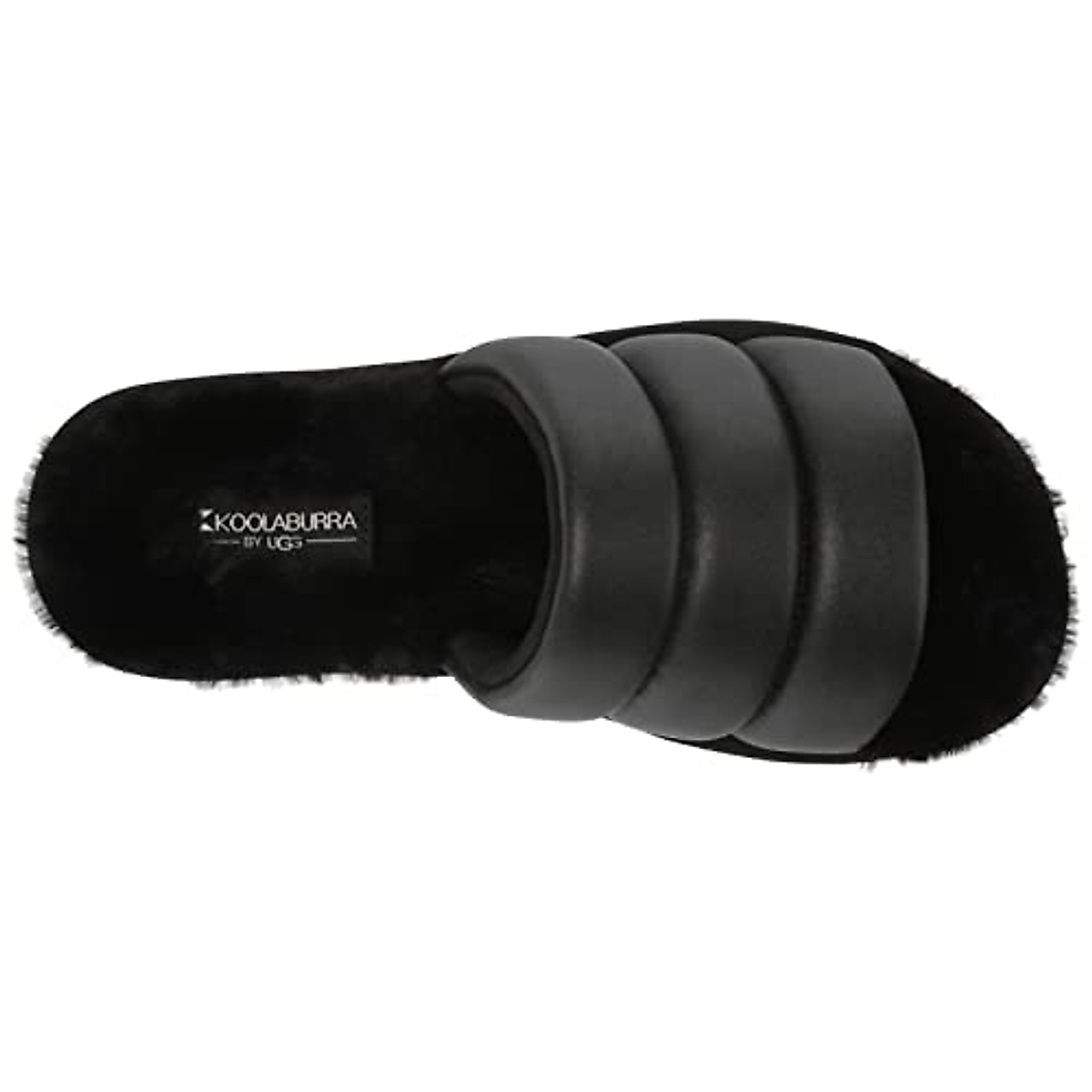 Koolaburra by UGG Women's BRB Slide Sandal, Black, 8