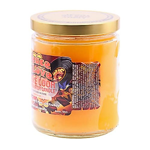 Smoke Odor Exterminator Jar Candle,Peace & Love. Including 13 oz Wax.
