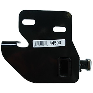 Reese Towpower 44593 Class IV Custom-Fit Hitch with 2" Square Receiver opening, includes Hitch Plug Cover , Black