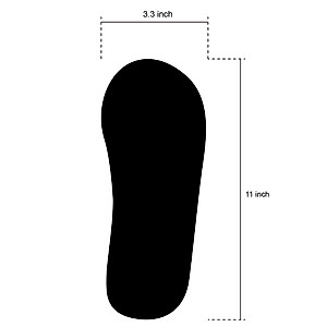 30 Pairs (60Feets) Spray Tanning Feet Pads Black Disposable Sunless Airbrush Tanning Tent Foot Protection