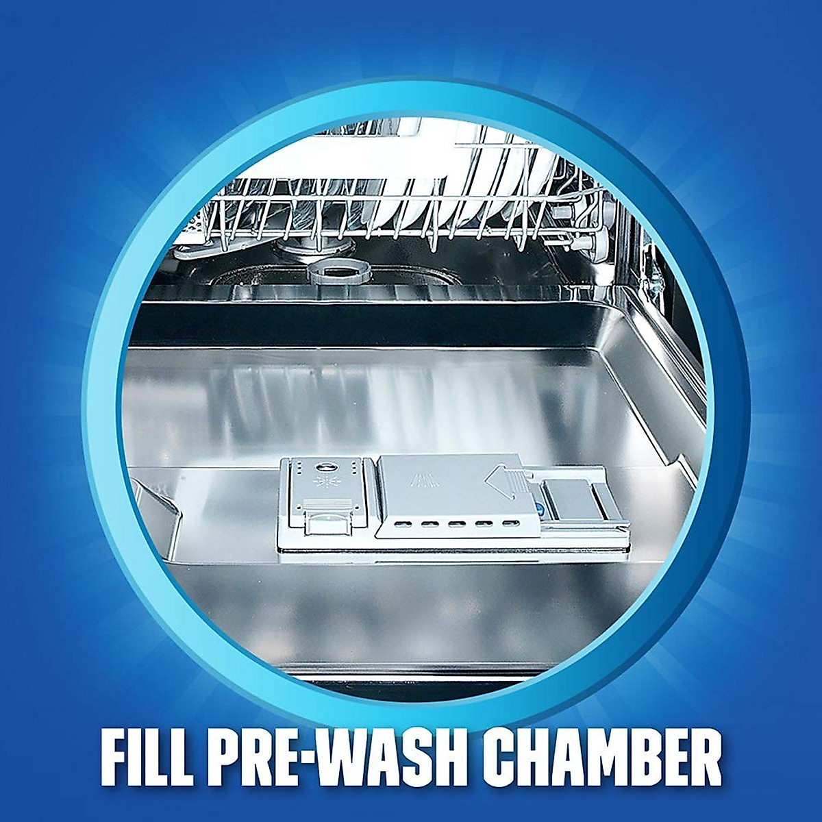 Finish Hard Water Booster Powder, Lemon Sparkle, 14 Ounce