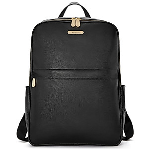 BOSTANTEN 20 inch Carry On Luggage Airline Approved ＆ Genuine Leather 15.6 inch Laptop Backpack Casual Backpack Travel Bag