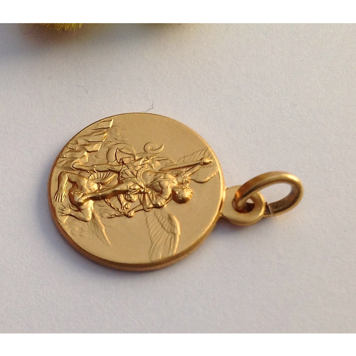 I G J Saint Michael The Archangel Medal - The Patron Saints Medals