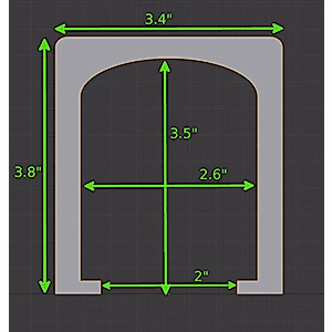 Tunnel for HO Scale Train (15" Straight)