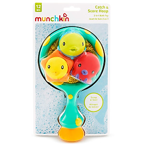 Munchkin® Catch & Score Hoop™ Basketball Scoop and Toss Baby and Toddler Bath Toy