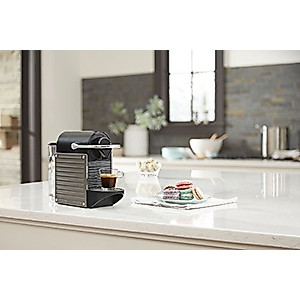 Nespresso Pixie Original Espresso Machine by Breville, Titan