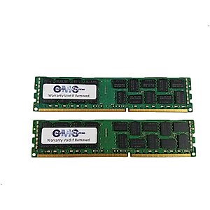 CMS 16GB (2X8GB) DDR3 10600 1333MHZ ECC Registered DIMM Memory Ram Upgrade Compatible with Dell® Poweredge T420 Ddr3 EccR for Server Only - B21