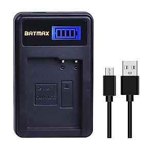 Batmax 2 Pack DMW-BLC12 Battery and Replacement Charger for Panasonic DMW-BLC12, DMW-BLC12E, DMW-BLC12PP Battery; Lumix DMC-FZ200, DMC-FZ1000, DMC-G5, DMC-G6, DMC-G7, DMC-GX8, DMC-G85, DMC-GH2