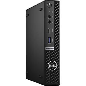 Dell OptiPlex 5000 5090 Desktop Computer - Intel Core i5 10th Gen i5-10500T Hexa-core (6 Core) 2.30 GHz - 16 GB RAM DDR4 SDRAM - 512 GB M.2 PCI Express NVMe 3.0 x4 SSD - Micro PC - Black
