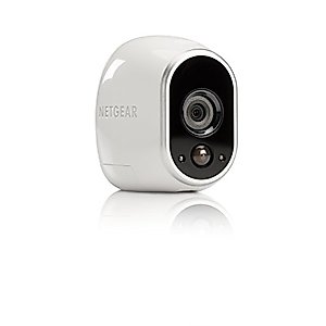 Arlo - Wireless Home Security | Night vision, Indoor/Outdoor, HD Video, Wall Mount | Includes Cloud Storage & Required Base Station | 1-Camera System (VMS3130)