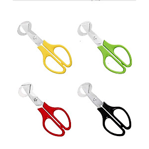 Stainless Steel Quail-Egg Cutter Scissors Kitchen Egg Shears Tool-4PCS