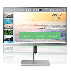 HP EliteDisplay E233 23-Inch Screen LED-Lit Monitor Silver (1FH46AA#ABA) (Renewed)