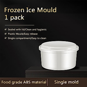 INSTITIZER 3Pcs Ice Molds for Shaved Ice Machine