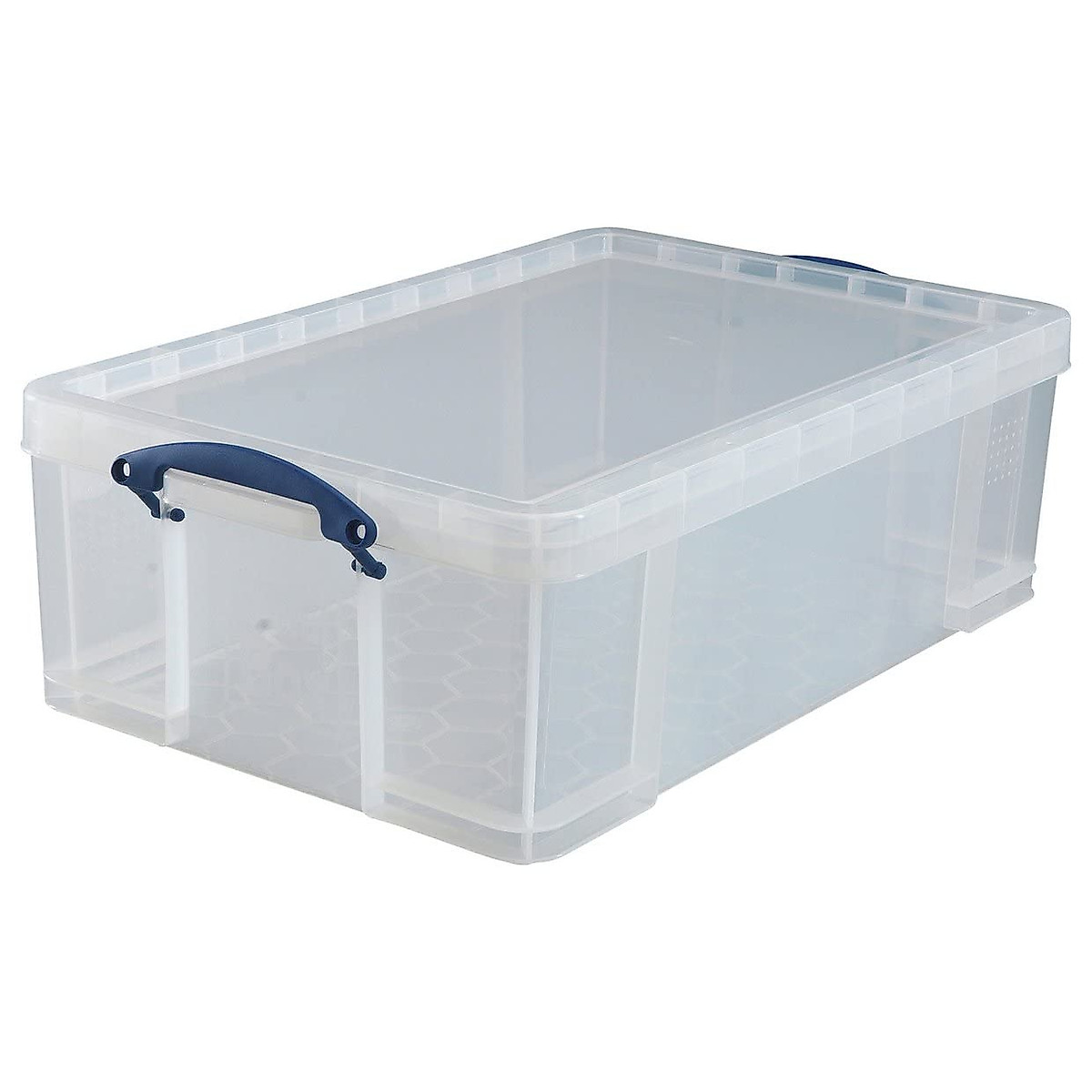 Really Useful Clear 50L Plastic Storage Box 710x440x230mm KING50C