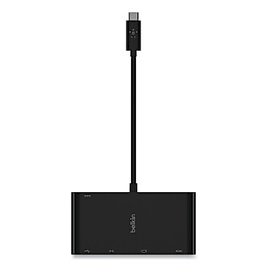 Belkin AVC004BK-BL USB-C Multi-Port + Charge Adapter
