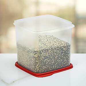 Tupperware Square Smart Saver Container, 3.9 Litres, Color May Vary