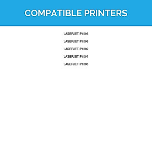 LD Compatible Toner Cartridge Replacement for HP 35A CB435A (Black)