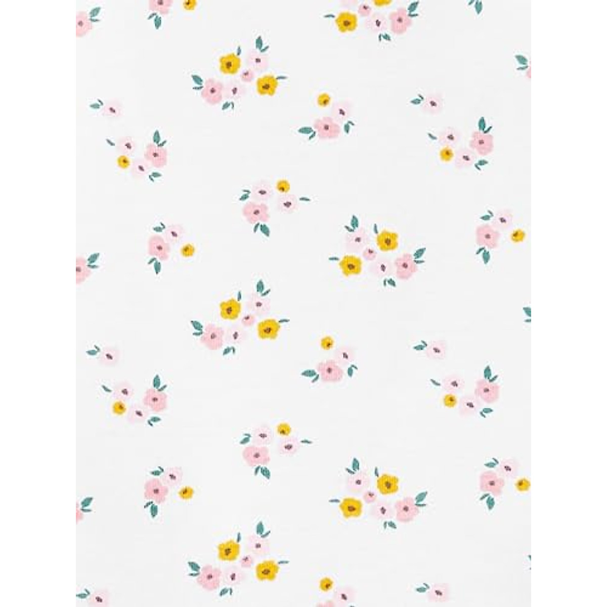 Simple Joys by Carter's Baby Girls' Sleeveless Bodysuit, Pack of 6, Multicolor/Dots/Floral/Stripe, 24 Months