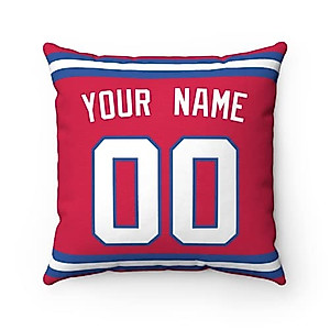 INAOO Throw Pillow Custom Any Name Number Personalized Gifts for Atlanta