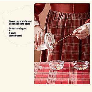 Household Multifunctional Tea Machine Health Pot Glass Kettle Intelligent Automatic Kettle Water Heater 1.5L with Filter Teapot Split Electric Teapot Anti-Dry Heat Preservation for 24 Hours A,1.5L (C