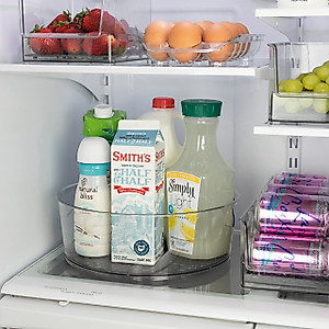 Spectrum Hexa Large Lazy Susan - Revolving Storage Tray for Refrigerator, Pantry, Cabinet, Table, & Shelf Organization / Perfect for Spices, Condiments, Produce, & More