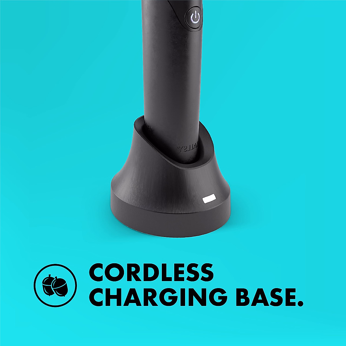 Ballsy B2 Groin & Body Trimmer for Men, Includes 2 Quick Change Heads, Waterproof, Cordless Charging Base for The Ultimate Close Shave