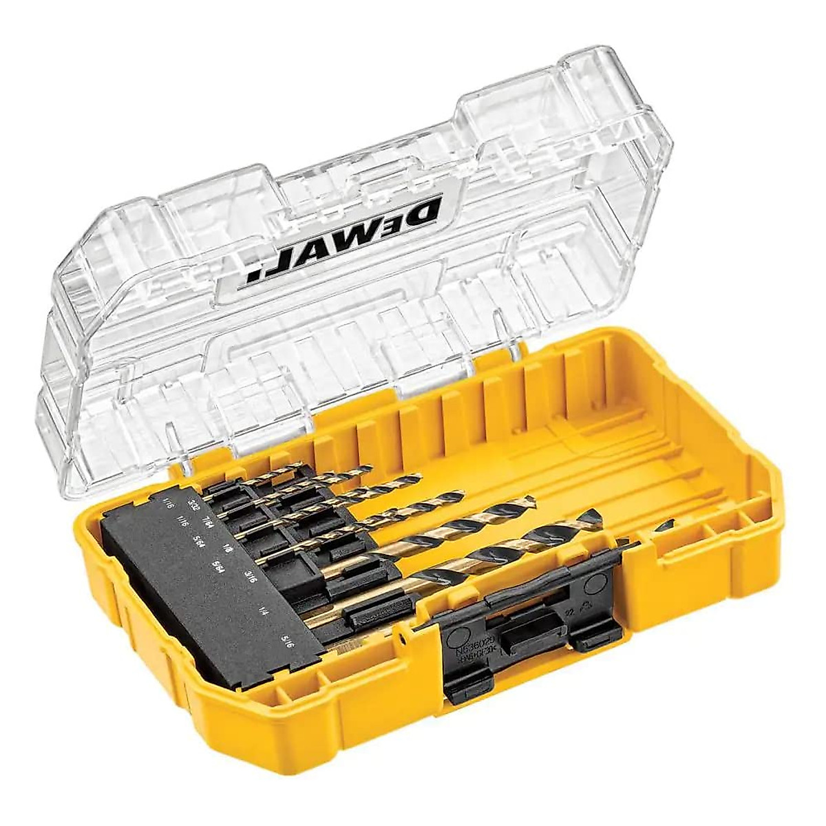 DEWALT Dril Bit Set, Black and Gold Drill Bit Set 10-Piece (DWA1180)