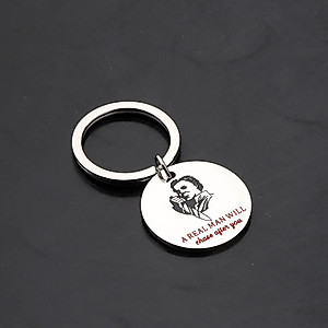 TIIMG Halloween Scary Horror Gift Slasher Keychain Horror Movie Fans Gift Gifts for Women (chase after you)