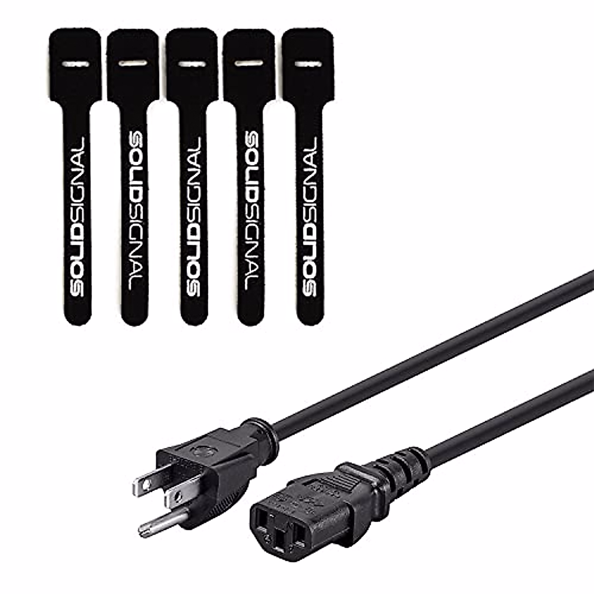Blackmagic Design HyperDeck Studio 4K Pro Recorder with 6 ft Power Cord and 5 Pack of SolidSignal Cable Ties (HYPERD/ST/DG4P)