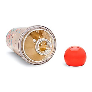 ban.do Glitter Bomb Gold Cocktail Shaker, BPA-Free Drink Mixer Holds 20 Ounces, Confetti