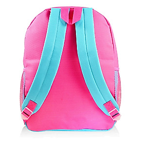 Disney Studio Disney Minnie Mouse Backpack with Lunch Box for Girls - 5 Pc Bundle With Large 16 Minnie Mouse Bag, Insulated Lunch Bag, Stickers, and More (Minnie School Supplies)