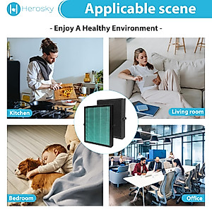 3 Pack MK04 Filter Replacement Compatible with Aroeve MK04, Part #MK04LX MG04JH