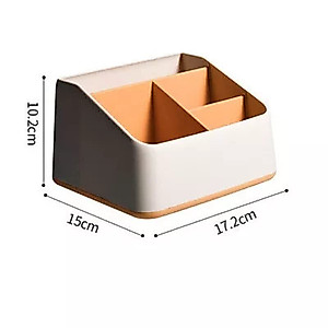 BKDFD Desktop Sundries Organizer Box Home Living Room Remote Control Rack 4-slot Desktop Storage Home Storage Box (Color : E, Size : 1)