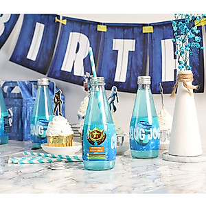 SUYEPER Game Party Supplies Bottle Labels for Birthday Party Game Birthday Party Decorations (24 Count)