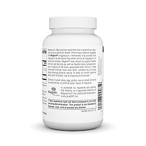 Source Naturals Magtein Magnesium L-Threonate 667mg Supports Focus, Mood, Healthy Memory, Cognitive Function, Sleep* - 90 Capsules