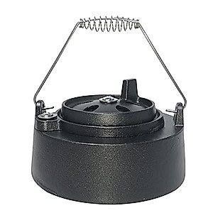 Quantfire Cast Iron Cap for Big Green Egg Dual Function Metal Top, Daisy Wheel Chimney Cap for M/L/XL/XXL Big Green Egg Accessories Replacement