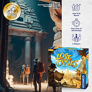 Lost Cities Card Game - with 6th Expedition
