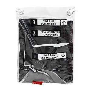 Mind Reader Knife Refill for CUTDISPBK-BLK, Plastic Utensils, Restaurant, Breakroom, 6.5" L x 0.75" W x 0.2" H, 100 pcs, Black