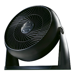 Honeywell HT-908 TurboForce Room Air Circulator Fan, Medium, Black –Quiet Personal Fanfor Home or Office, 3 Speeds and 90 Degree Pivoting Head