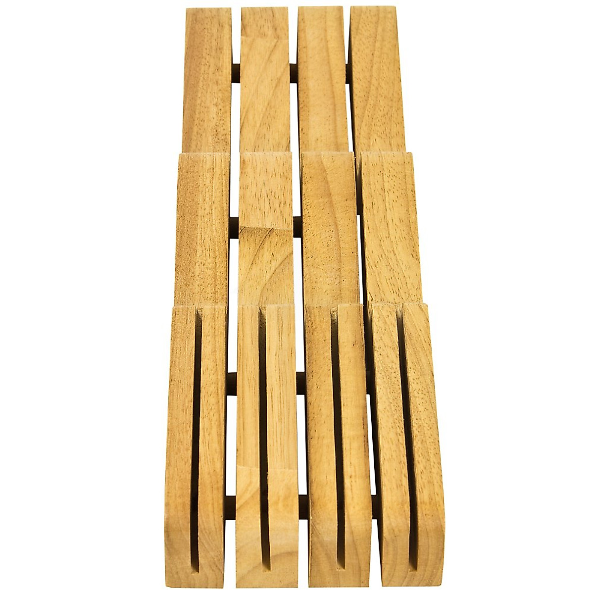 WÜSTHOF 7-Slot In Drawer Knife Storage, Natural Wood